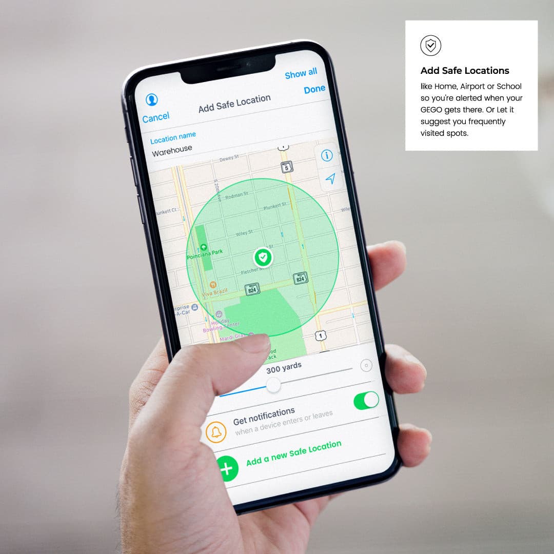GEGO GPS Month Service Plan Unlimited International Coverage